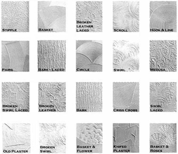 Artex Ceiling Styles | Shelly Lighting